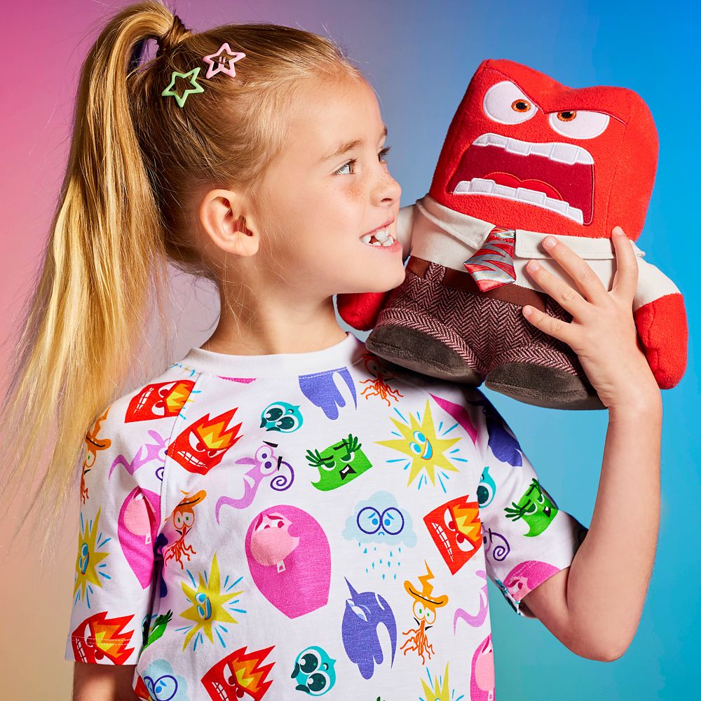 Anger Plush – Inside Out 2 – Small 9 1/2'' | Disney Store