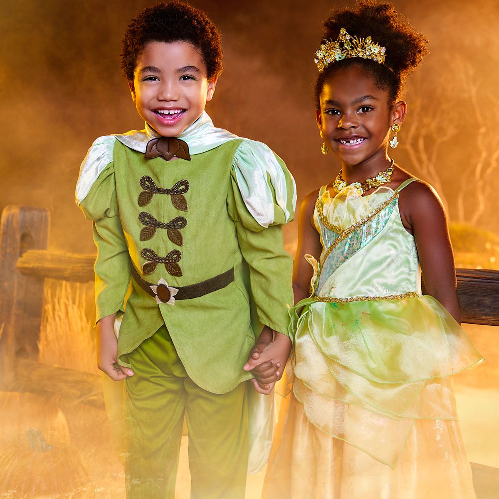 Princess Tiana And Prince Naveen Costumes