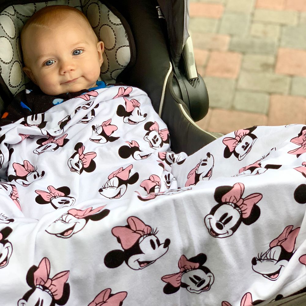 Minnie Mouse Baby Blanket by Milk Snob | Disney Store