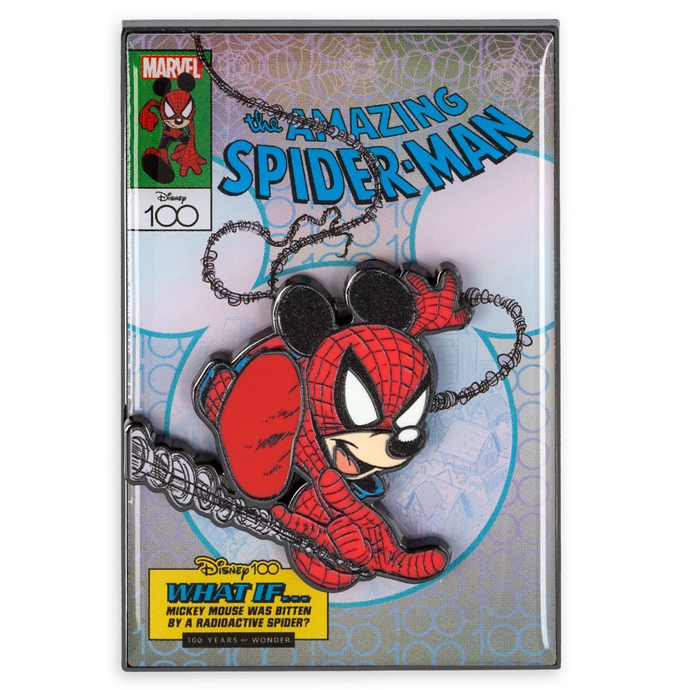 Mickey Mouse: The Amazing Spider-man Comic Pin – Disney100 – Limited 