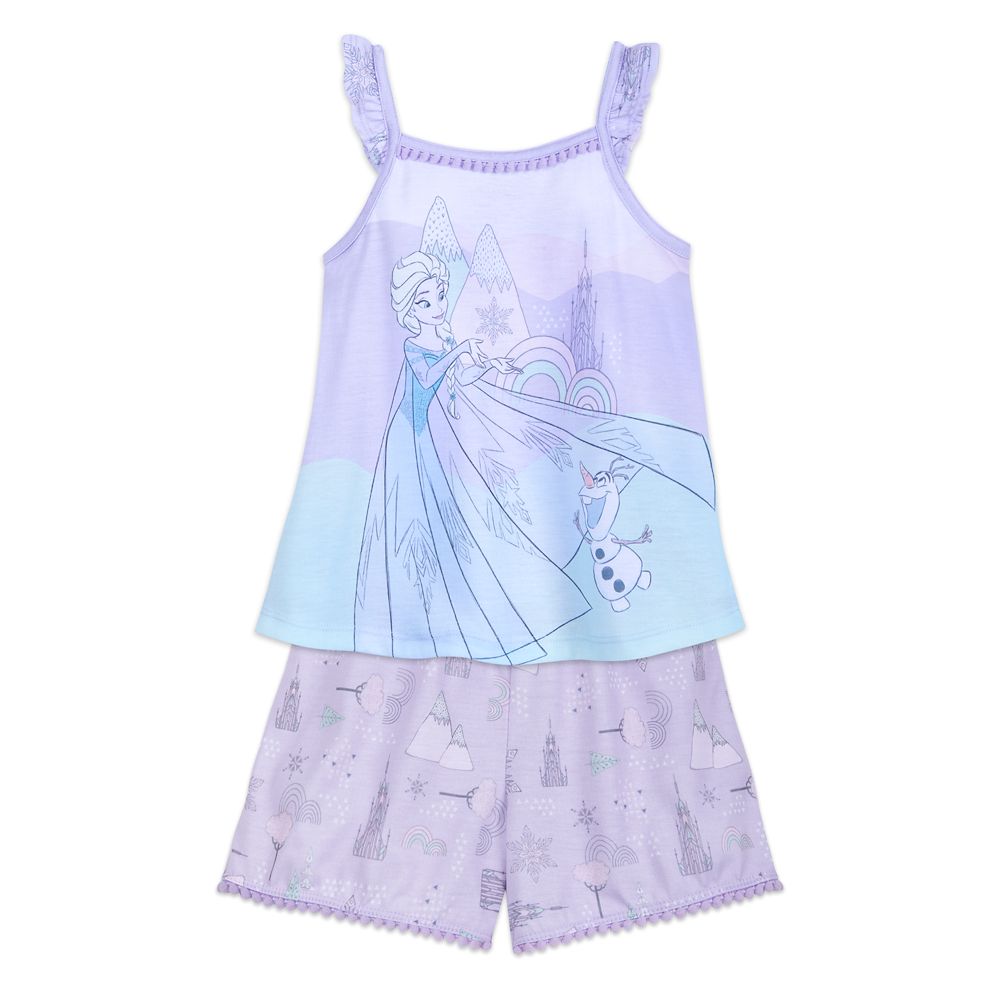 Elsa and Olaf Short Sleep Set for Girls - Frozen | Disney Store