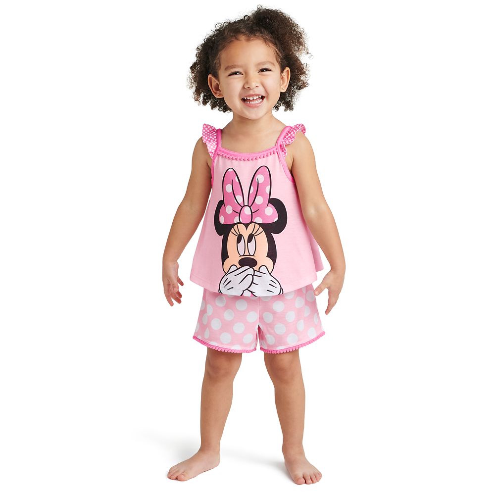 Minnie Mouse Pink Short Sleep Set for Girls | Disney Store