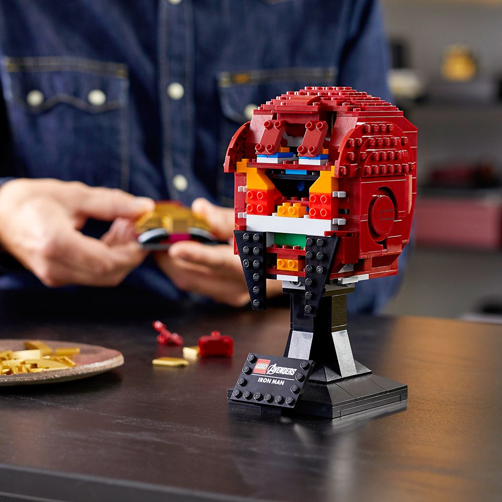 LEGO Marvel Studios Iron Man Helmet 76165 Available Online Dis 