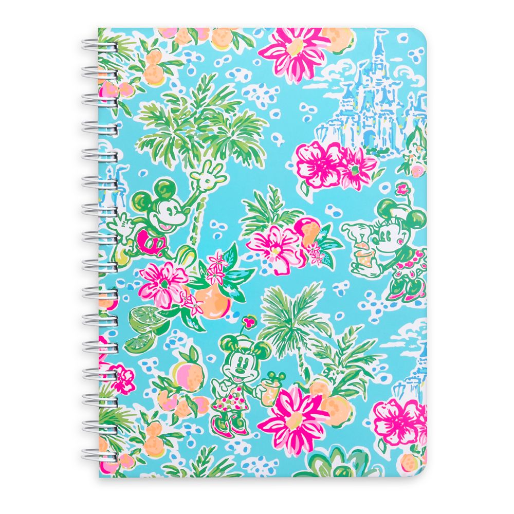 Mickey and Minnie Mouse Notebook by Lilly Pulitzer | Disney Store