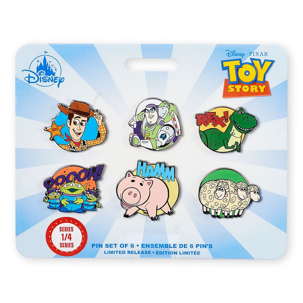 Toy Story Pin Set - Limited Release | shopDisney Toy Story Pin Set - Limited Release | shopDisney