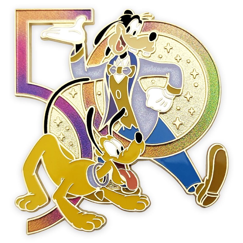 Goofy and Pluto Pin – Walt Disney World 50th Anniversary | shopDisney