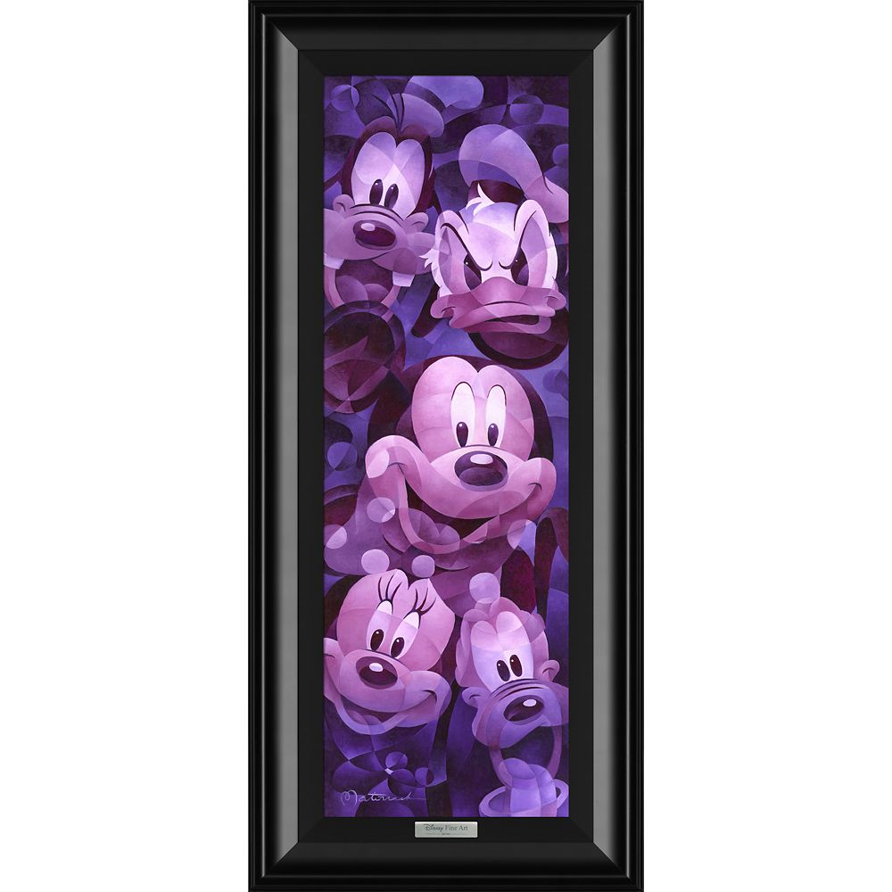 Mickey Mouse and Friends ''Take Five'' by Tom Matousek Framed Canvas ...