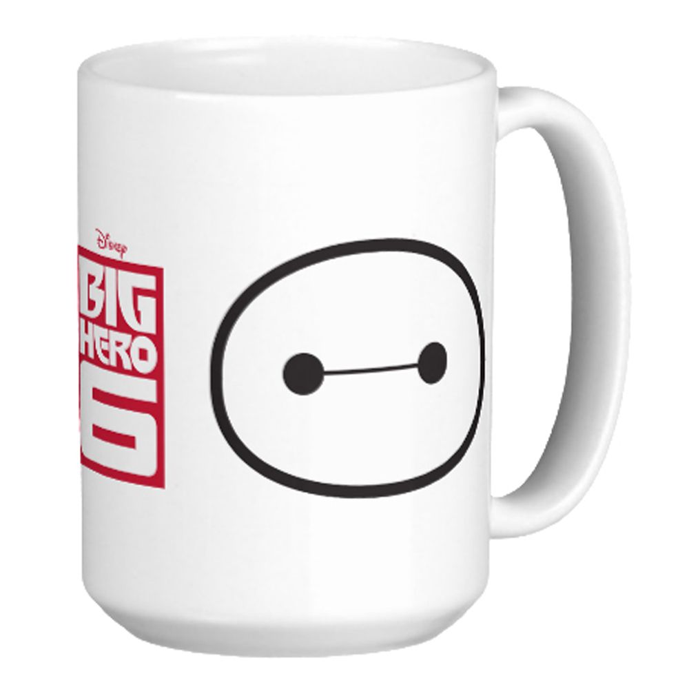 Big Hero 6 Baymax Face Mug - Customizable | Disney Store