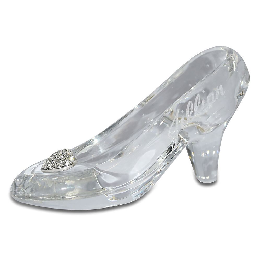 Cinderella Glass Slipper by Arribas - Medium - Personalizable | Disney ...