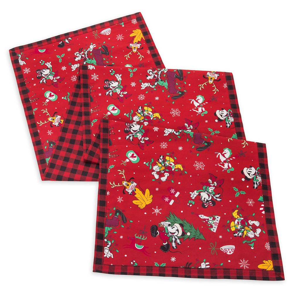 Mickey Mouse and Friends Holiday Reversible Table Runner here now – Dis ...