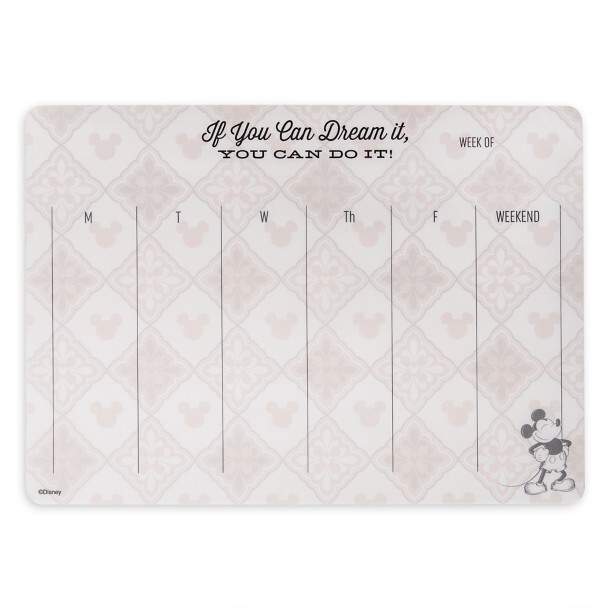 Mickey Mouse Weekly Planner – Disney Homestead Collection | Disney Store Mickey Mouse Weekly Planner – Disney Homestead Collection | Disney Store