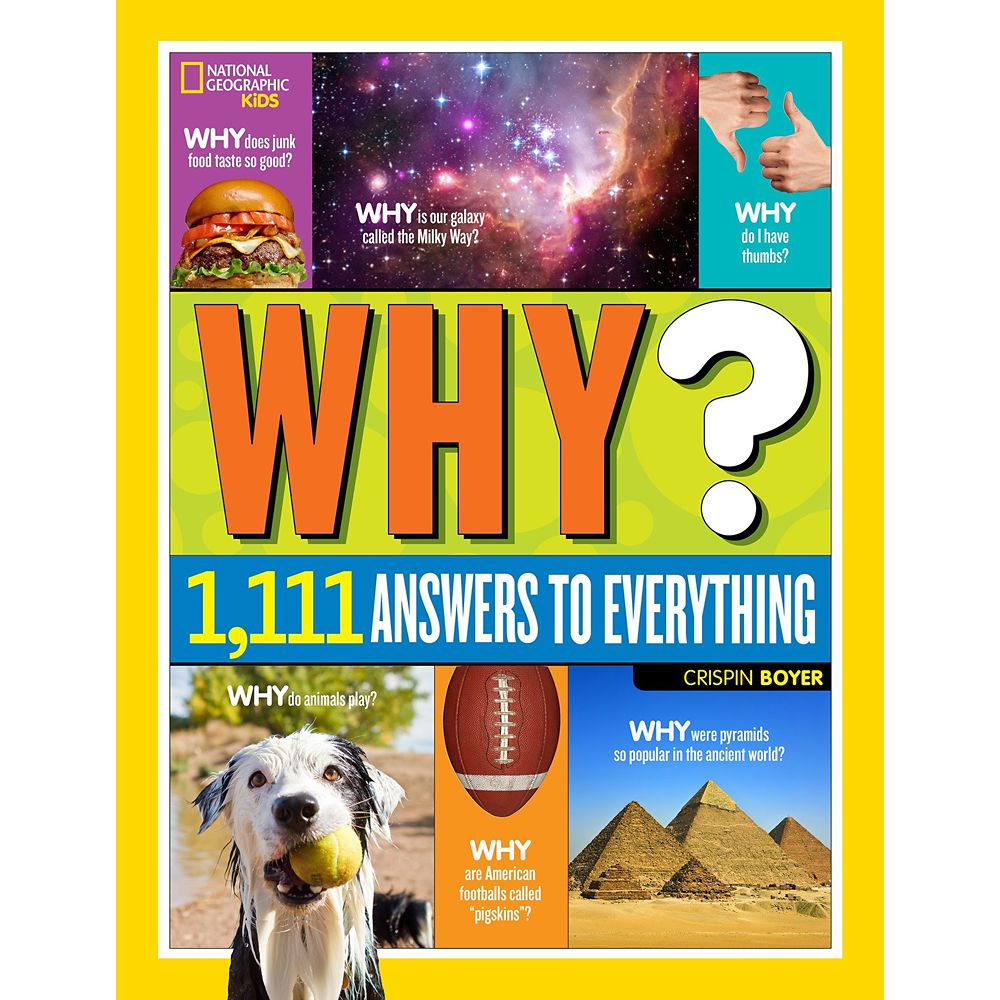 Why? 1,111 Answers to Everything Book – National Geographic | Disney Store